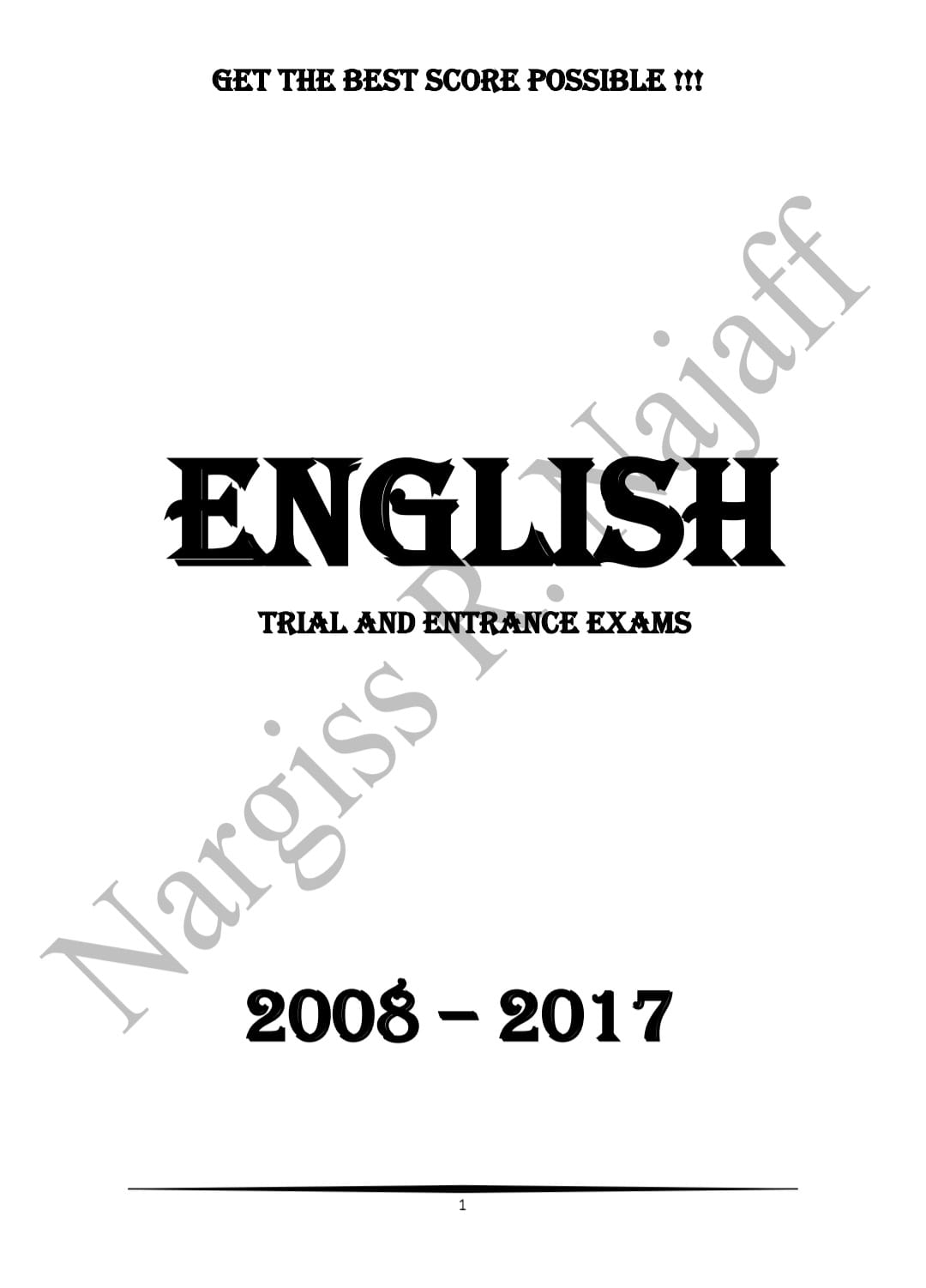 English / Nargiss R. Najaff – GMworld