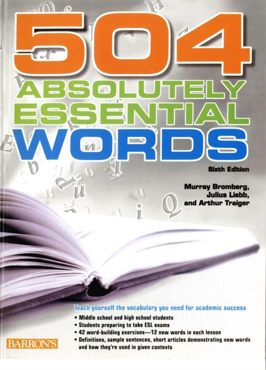 504 Absolutely Essential Words – GMworld