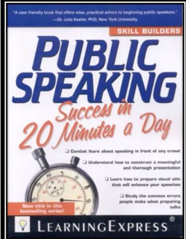 Public Speaking Success in 20 Minutes a Day – GMworld